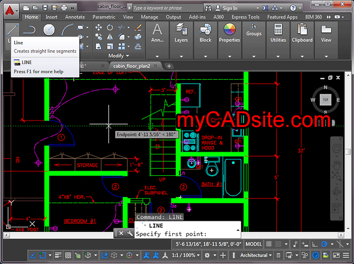 Introduction to AutoCAD tutorial and video