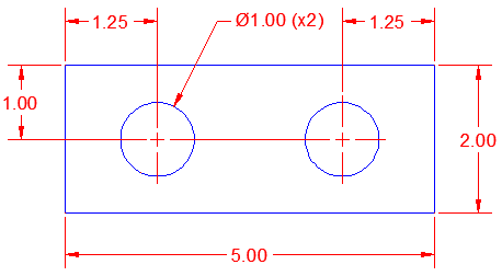 Center Mark in AutoCAD